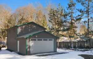 Garage With Loft - Metal Pro Buildings