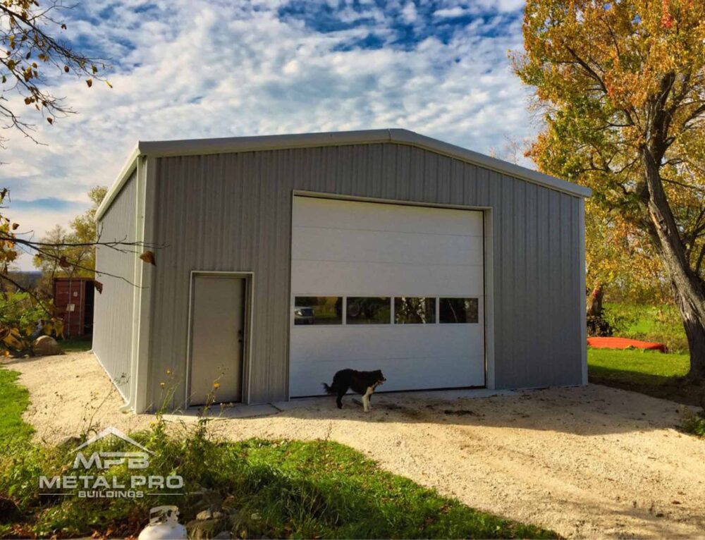 Garage With Loft - Metal Pro™ Buildings
