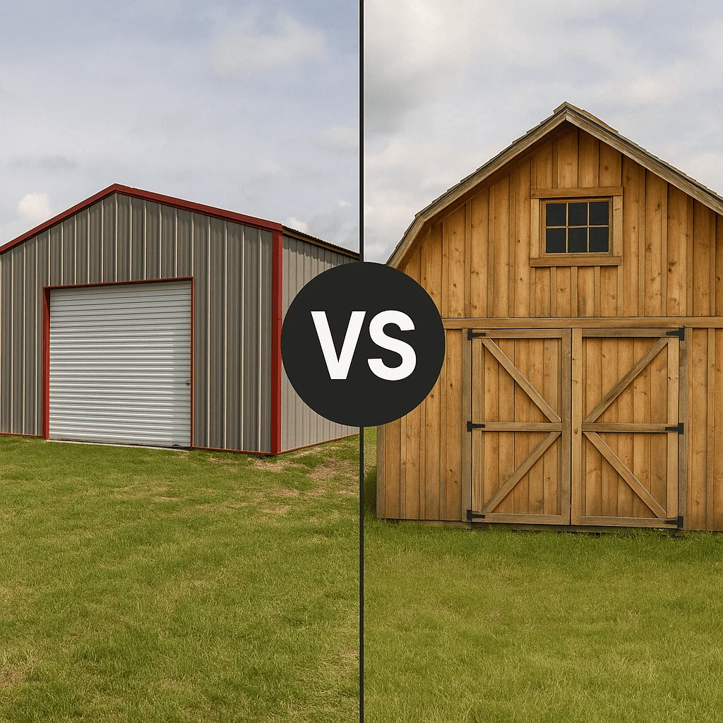 Metal or Wooden Barn? Find the Right Fit for You