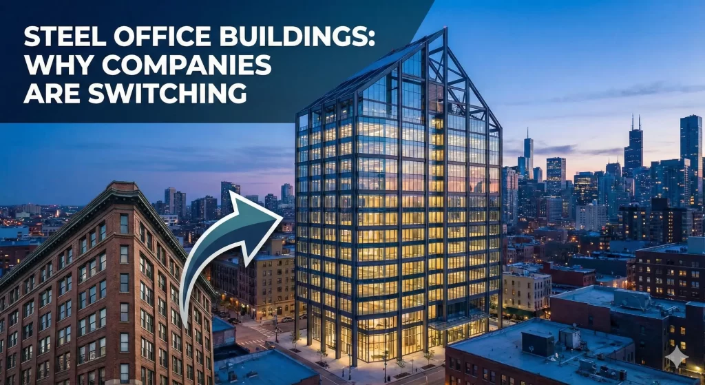 How Can Steel Office Buildings Ensure Speed, Savings & Design?