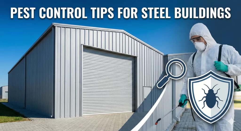 Pest Control for Steel Buildings: 5 Tips to Protect Your Space